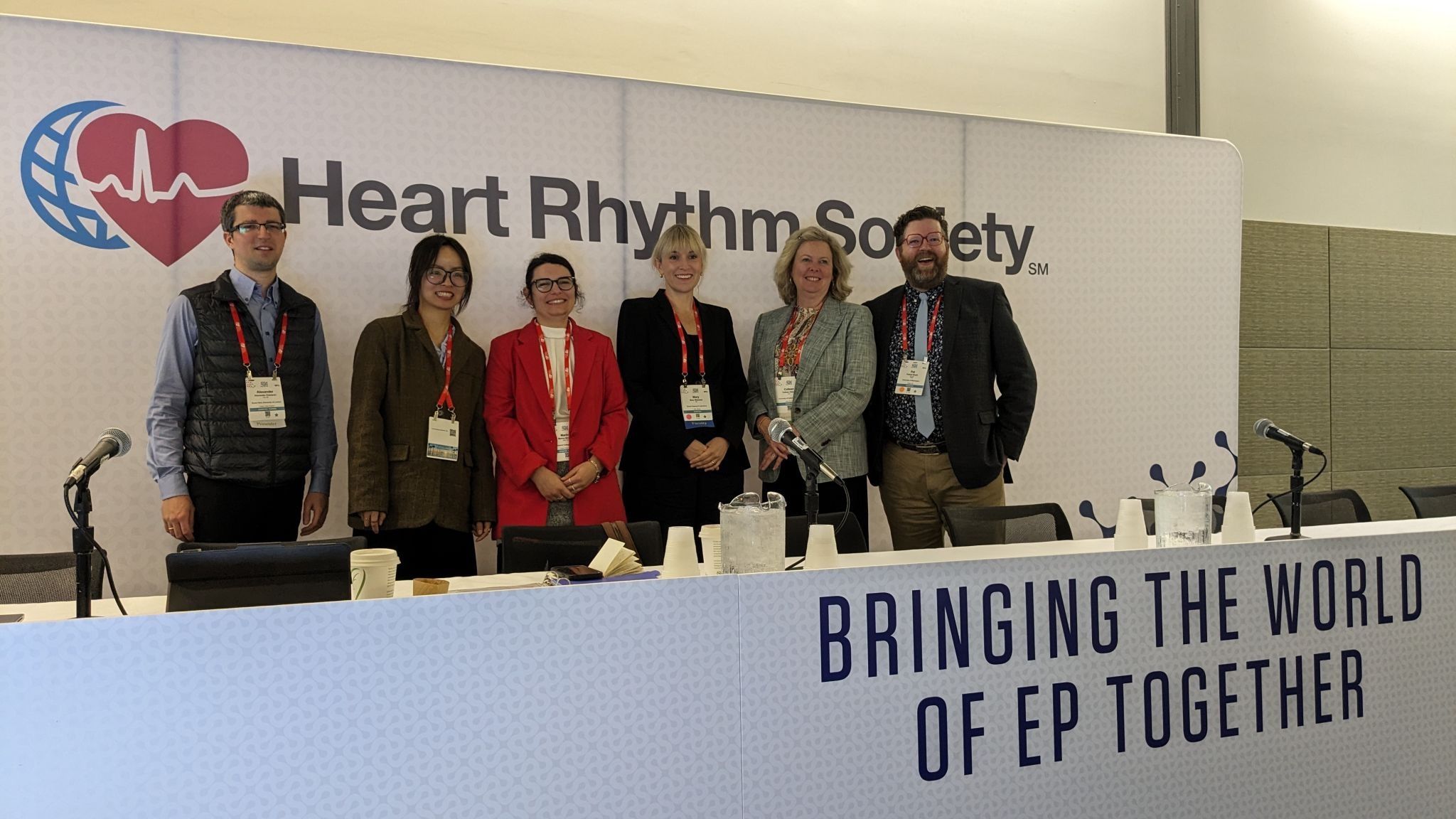 Lei participanted in Heart Rhythm 2024 in Boston.